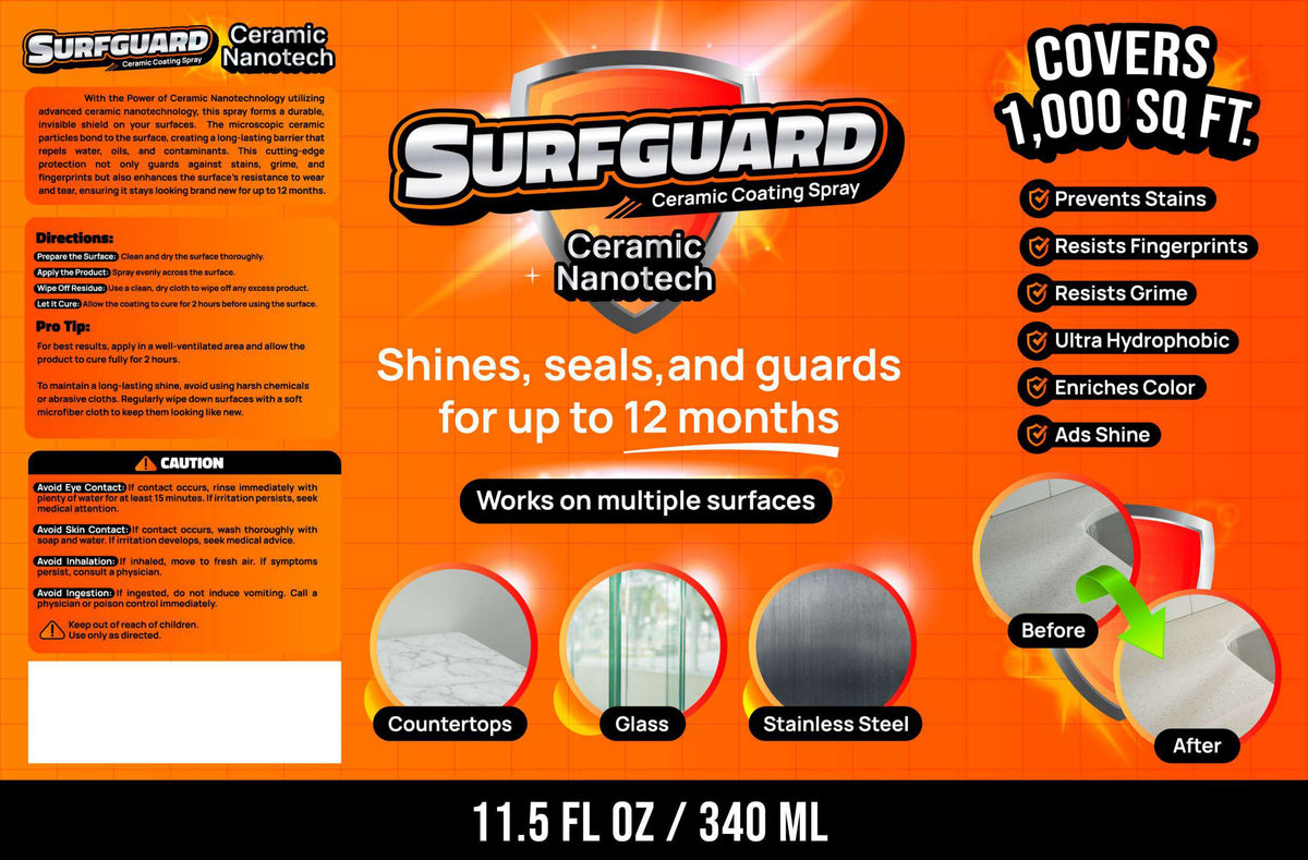 Surfguard Home Ceramic Coating – Frisco Craft