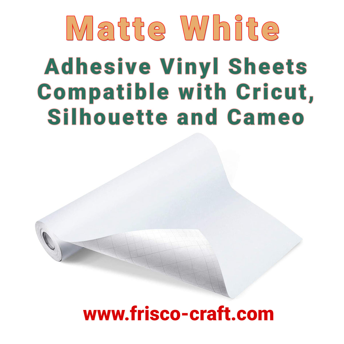 Adhesive Vinyl Roll for Signs – Frisco Craft